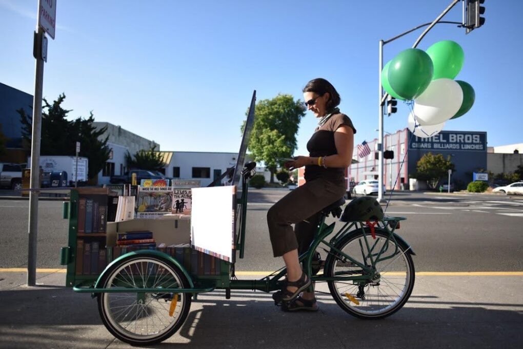 The Book Bike | Mobile Libraries and Information Kiosks