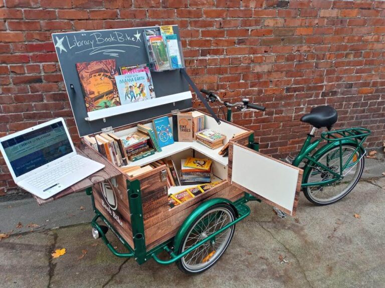 The New 2021 Library Book Bike | Icicle Tricycles