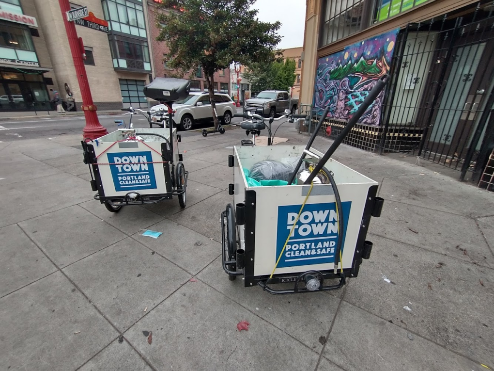 Icicle Tricycles Mobile Street Cleaning Bike | Icicle Tricycles®