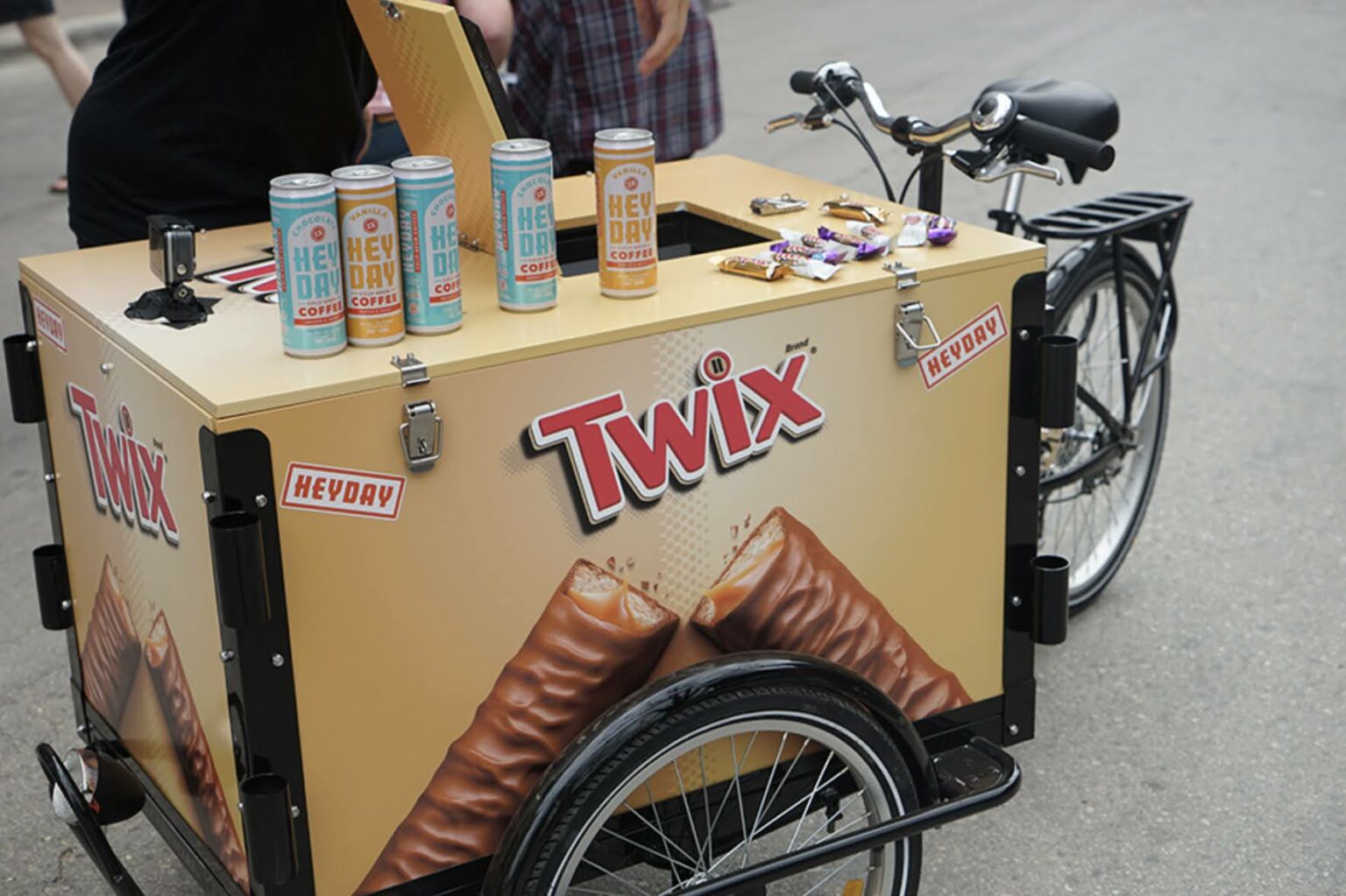 Experiential Marketing and Advertising Bikes