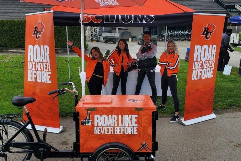 Experiential Marketing and Advertising Bikes